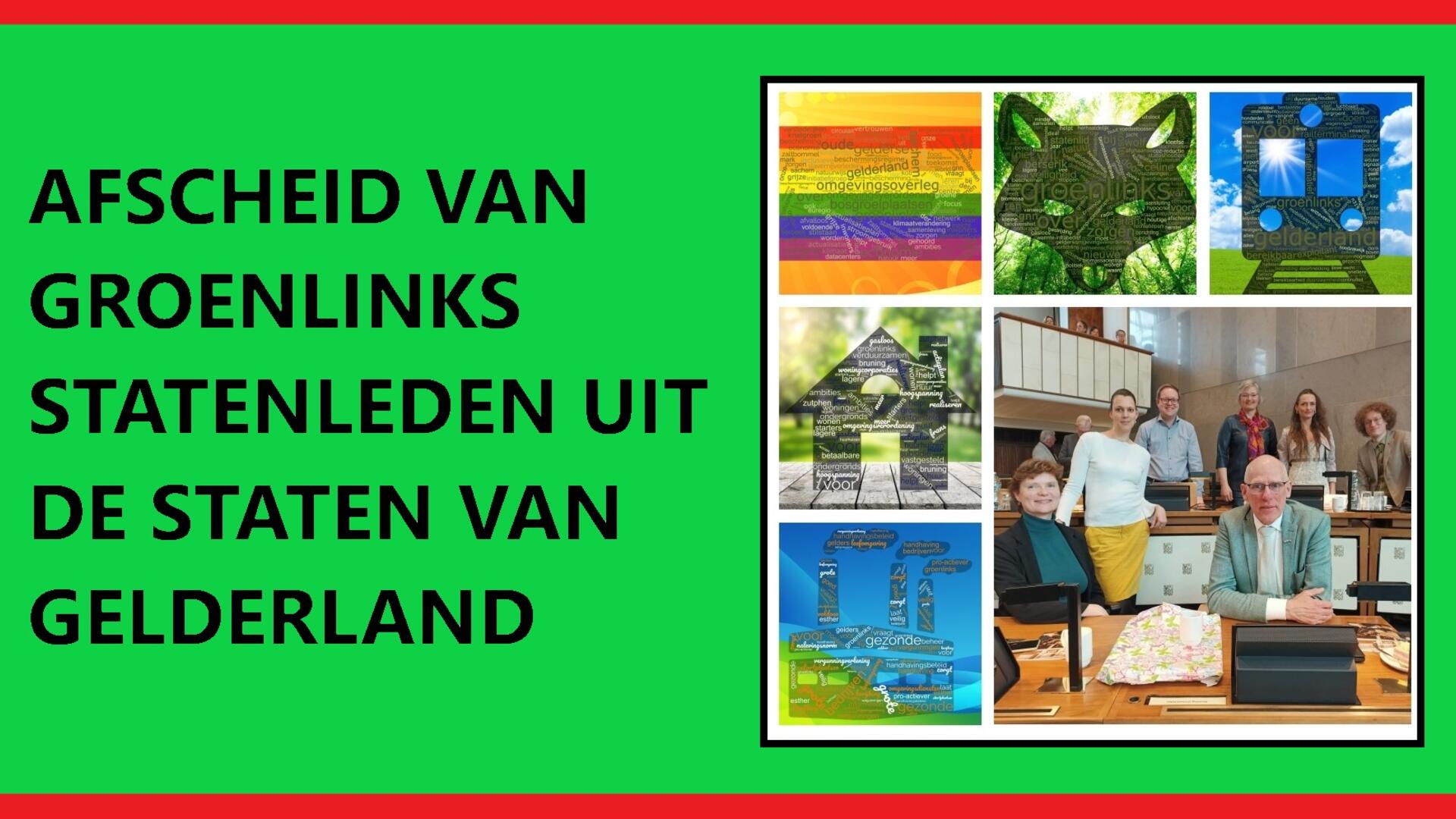 Afscheid in de Staten | GroenLinks Provincie Gelderland